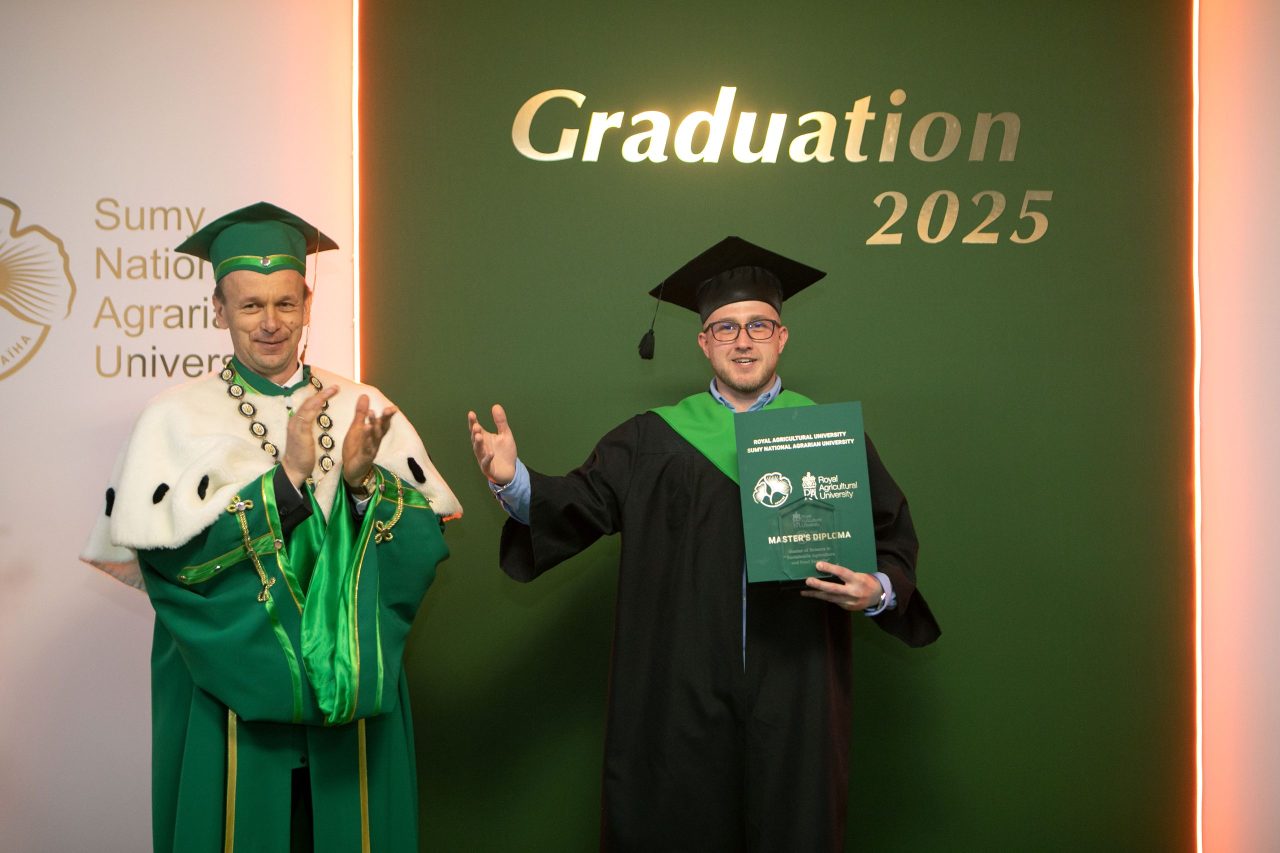 The first ceremony of awarding double diplomas of SNAU and Royal ...